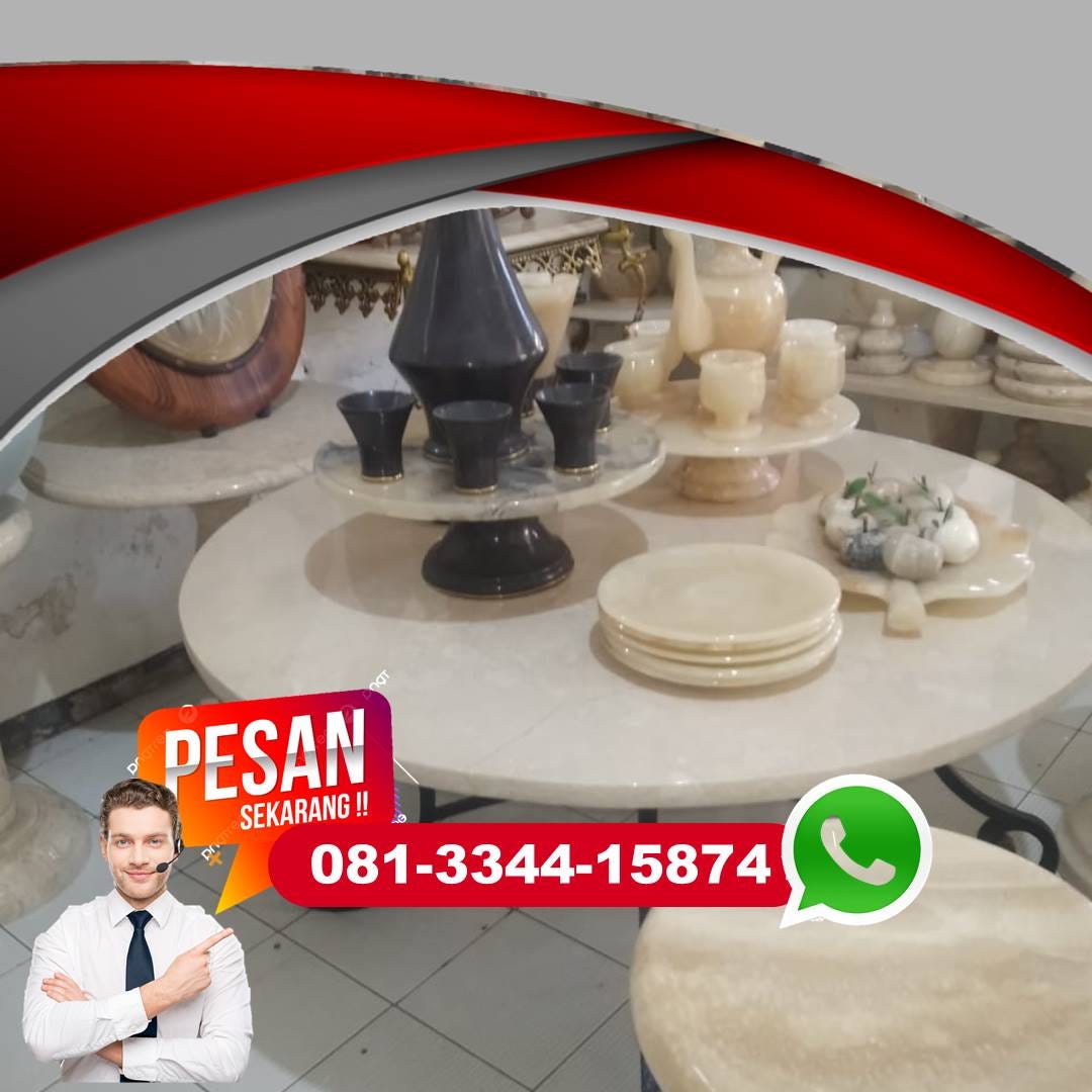 WA/TLP : 081–3344–15874, PROMO DESEMBER!! Produsen Meja Marmer Makan ...