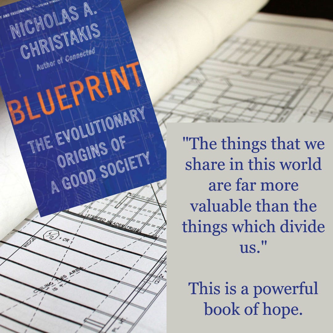 Blueprint by Nicholas A. Christakis | by Ro Laberee | Amateur Book ...