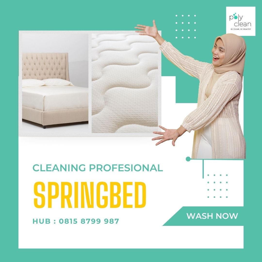Cuci Springbed di Kebayoran baru | 08158799987 - Polyclean - Medium