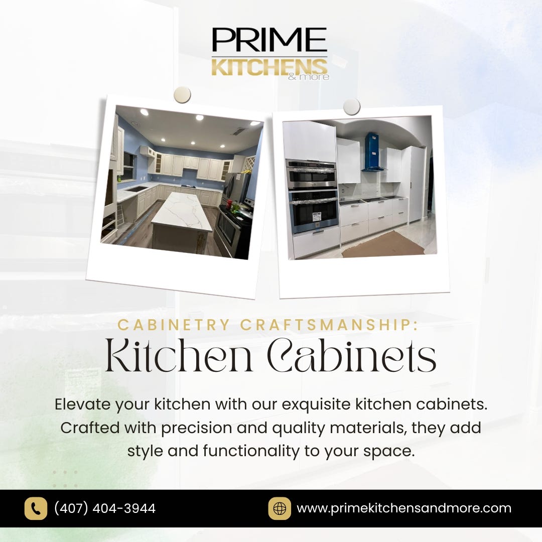 Premium Quality Kitchen Cabinets in Orlando FL - Prime Kitchens And ...