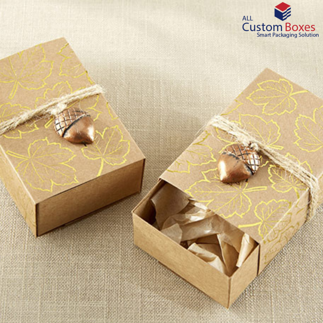 Gold Foil Boxes - Custom Packaging - Medium