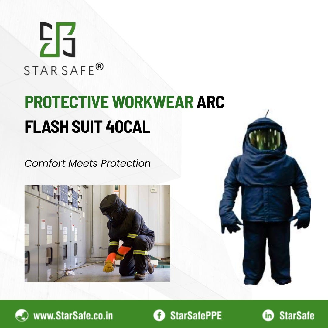 Star Safe’s Protective Workwear Arc Flash Suit 40Cal: Ultimate Safety ...