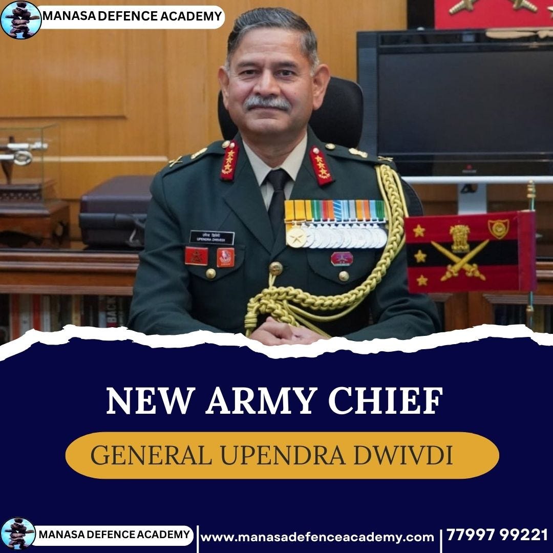 The New ARMY Chief General Upendra Dwivdi#army#chief#trending#viral ...