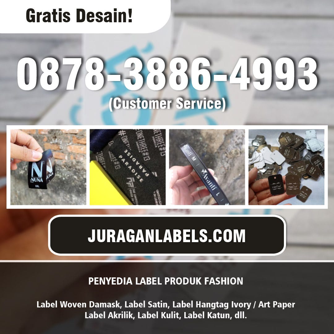 FREE DESAIN 087838864993 Cetak Label Dlingo Bantul Jogja | by ...