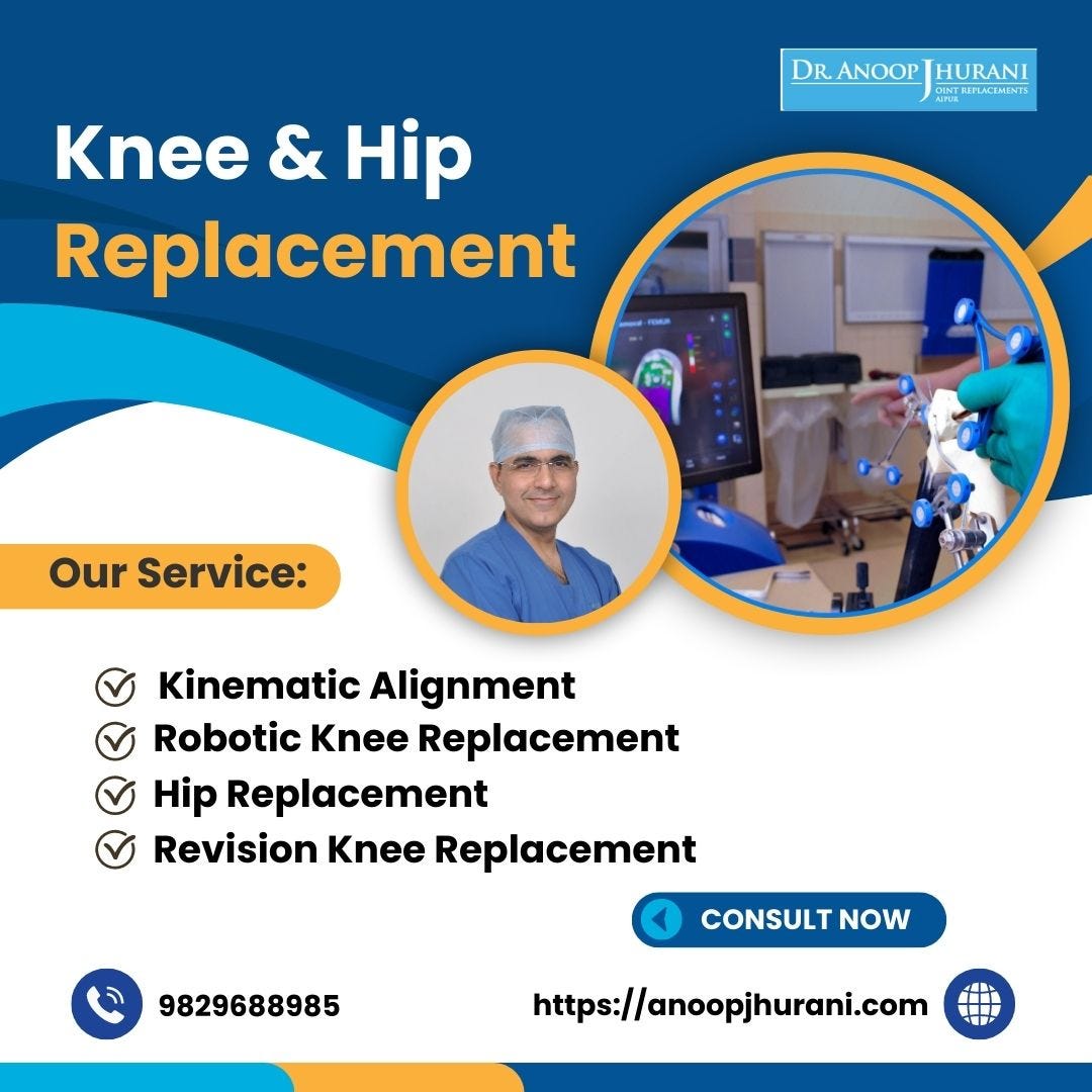 Robotic Knee & Hip Replacement with Dr. Anoop Jhurani | by Dr. Anoop ... Robotic Knee & Hip Replacement with Dr. Anoop Jhurani | by Dr. Anoop ...