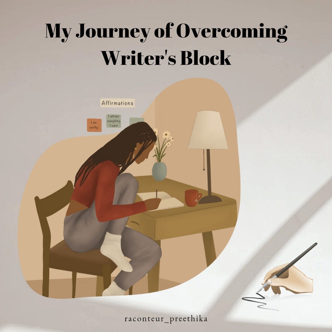 My Journey of Overcoming Writer’s Block | by Raconteur Preethika | Medium
