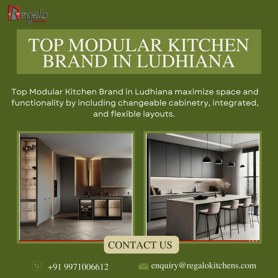 Top Modular Kitchen Brand in Ludhiana - Kitchen Design - Medium