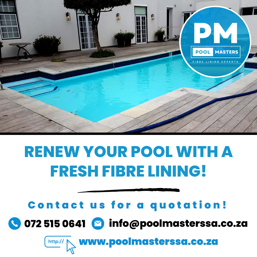Renew Your Pool With A Fresh Fibre Lining - Poolmasters Fibre Lining Experts - Medium