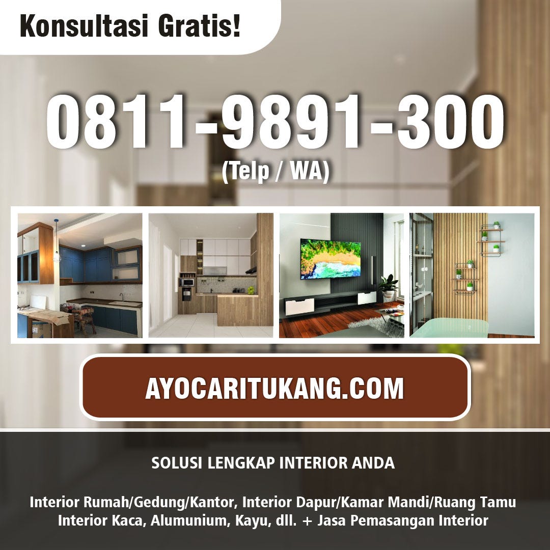 CALL 0811–9891–300 Jasa Interior Tengah Tani Cirebon | by Jasatukangbangunan | Medium