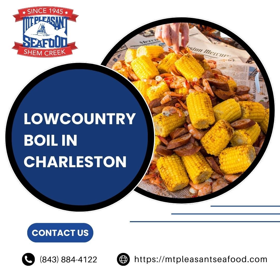 Get the Lowcountry Boil in Charleston - Mount Pleasant Seafood - Medium