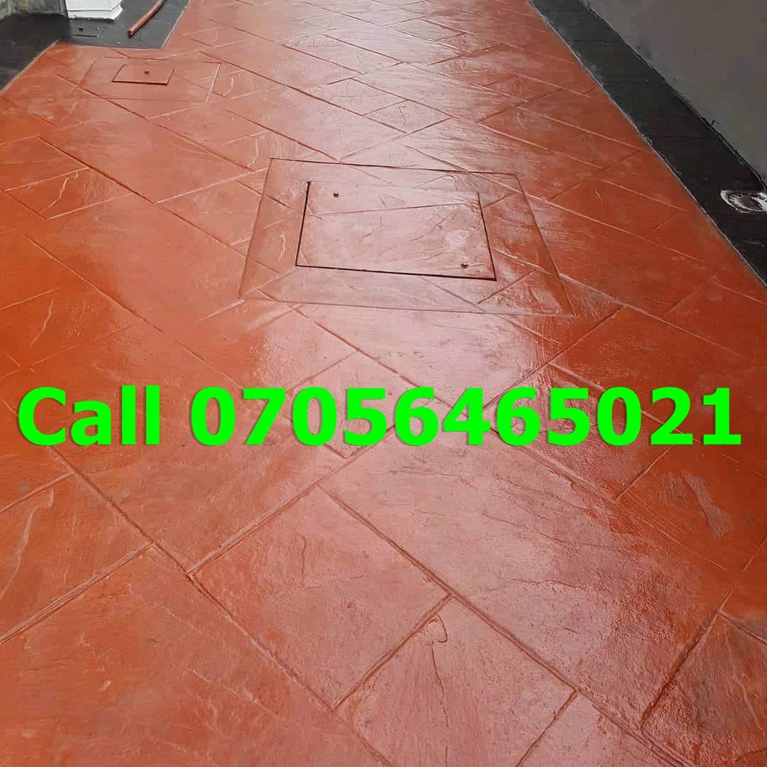 how to do stamp concrete floor step by step guide | by IHYEV MATHEW ...