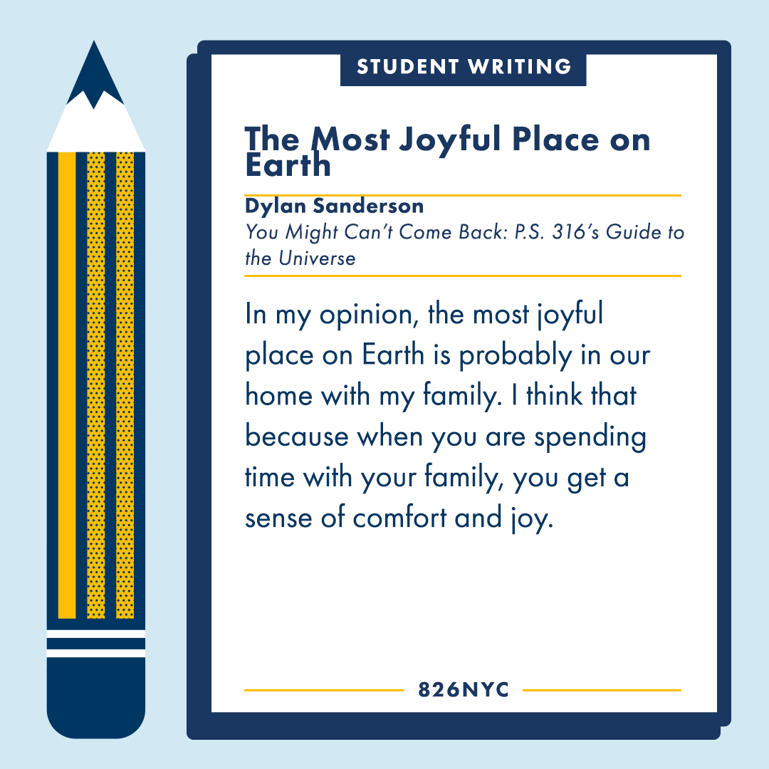 The Most Joyful Place on Earth. By Dylan S., 5th grade | by 826NYC | Medium