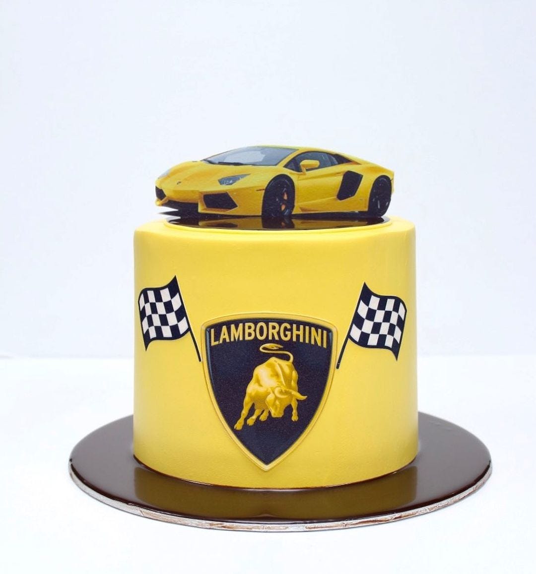 Lamborghini 🏎 ___________ It’s not any cake it’s an iCakes cake ...