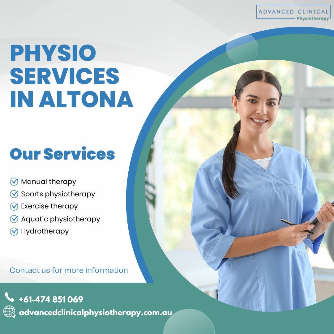 Physio Services in Altona - Advanced Clinical Physiotherapy - Medium