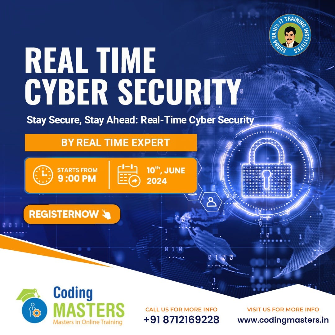 📢Real-Time Cyber Security: Strategies and Solutions for Immediate Threat Response ...