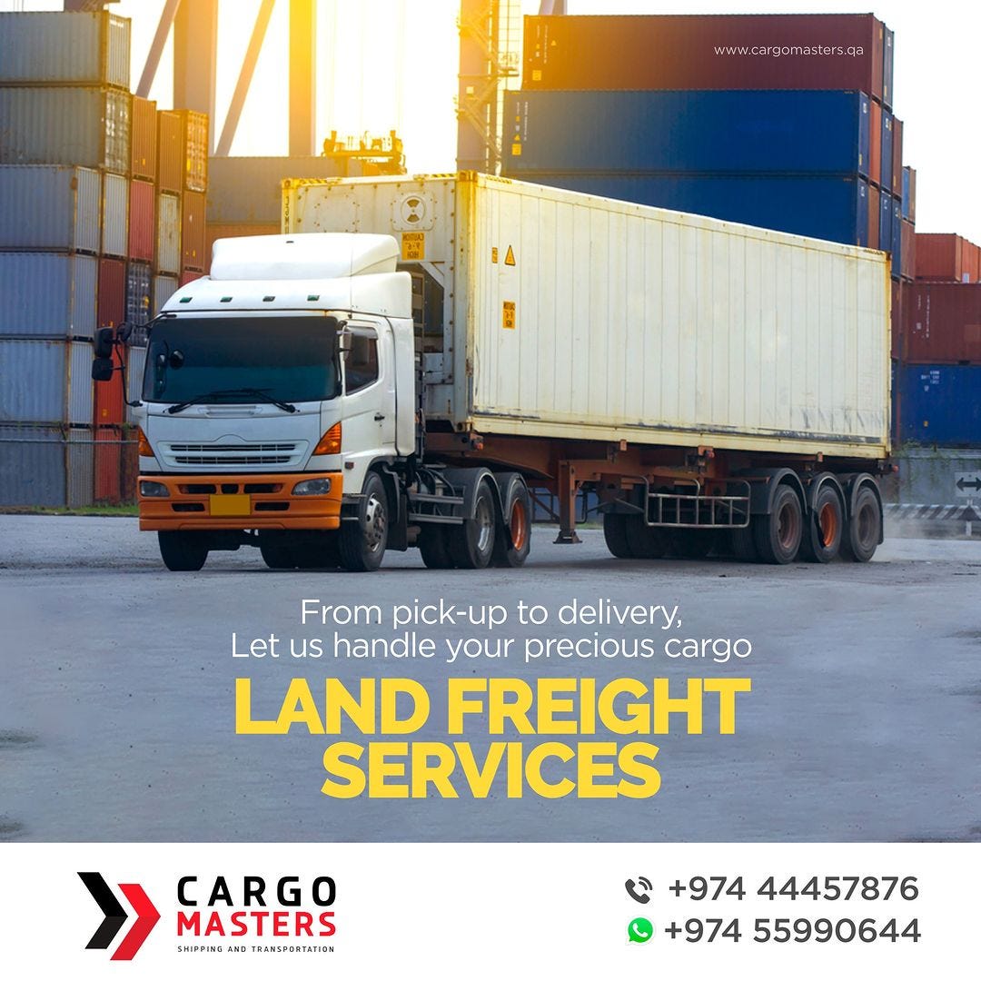 Cargo Services in Qatar | Cargo master - Cargo Mastersqa - Medium