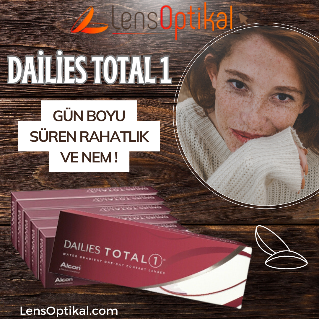 Dailies Total 1 - Lens Optikal - Medium