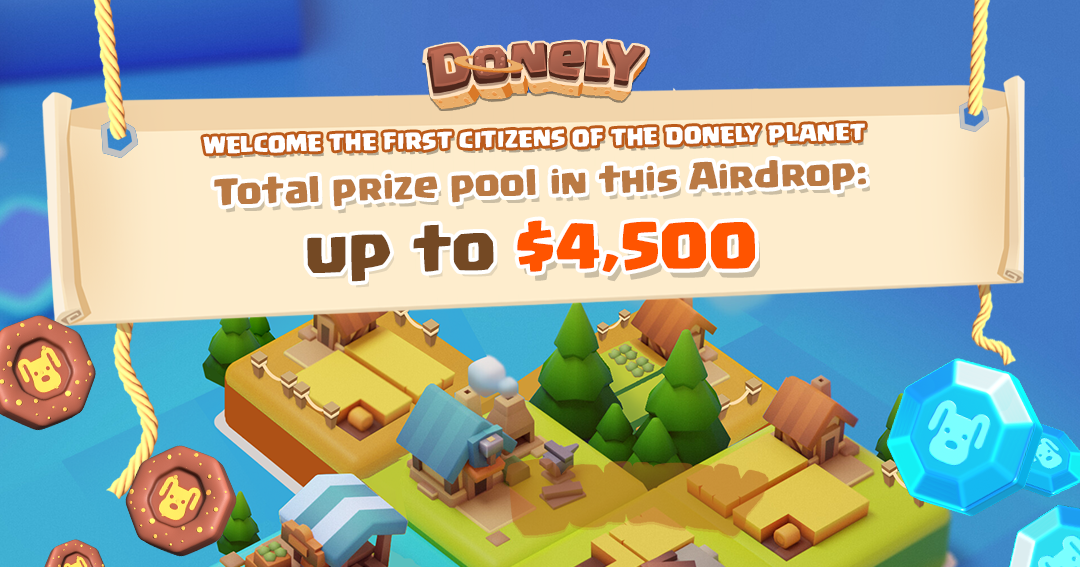 Second Airdrop - Donely Planet - Medium