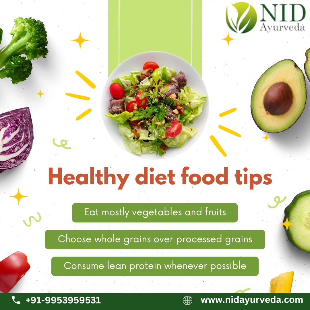 Healthy diet food tips - Nidayurvedaads - Medium