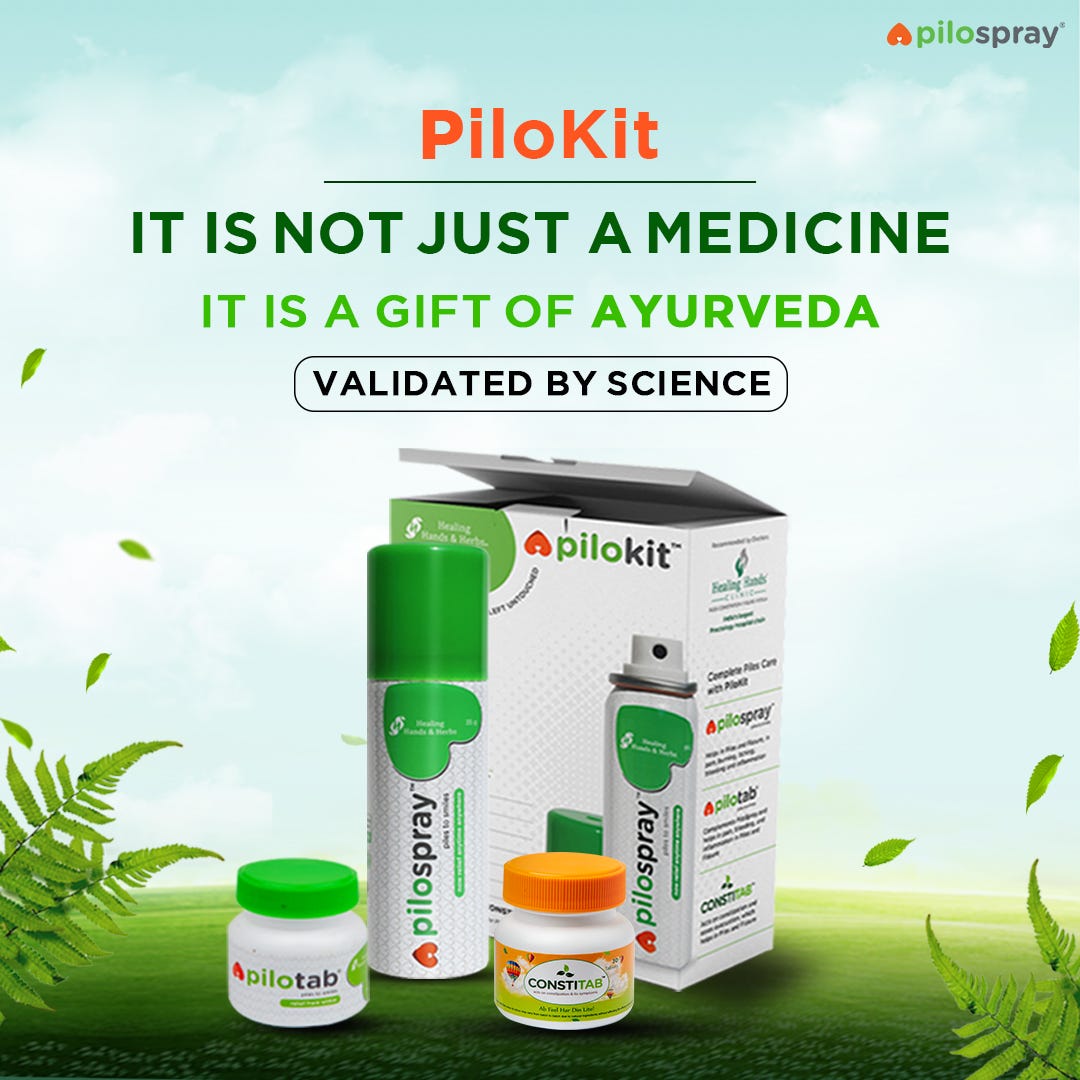 PiloKit® & PiloSpray® World’s 1st Fissure & painless treatment for ...
