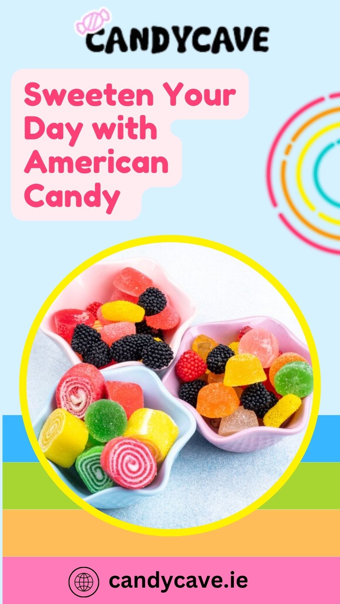 Sweeten Your Day with American Candy - Candy Cave - Medium