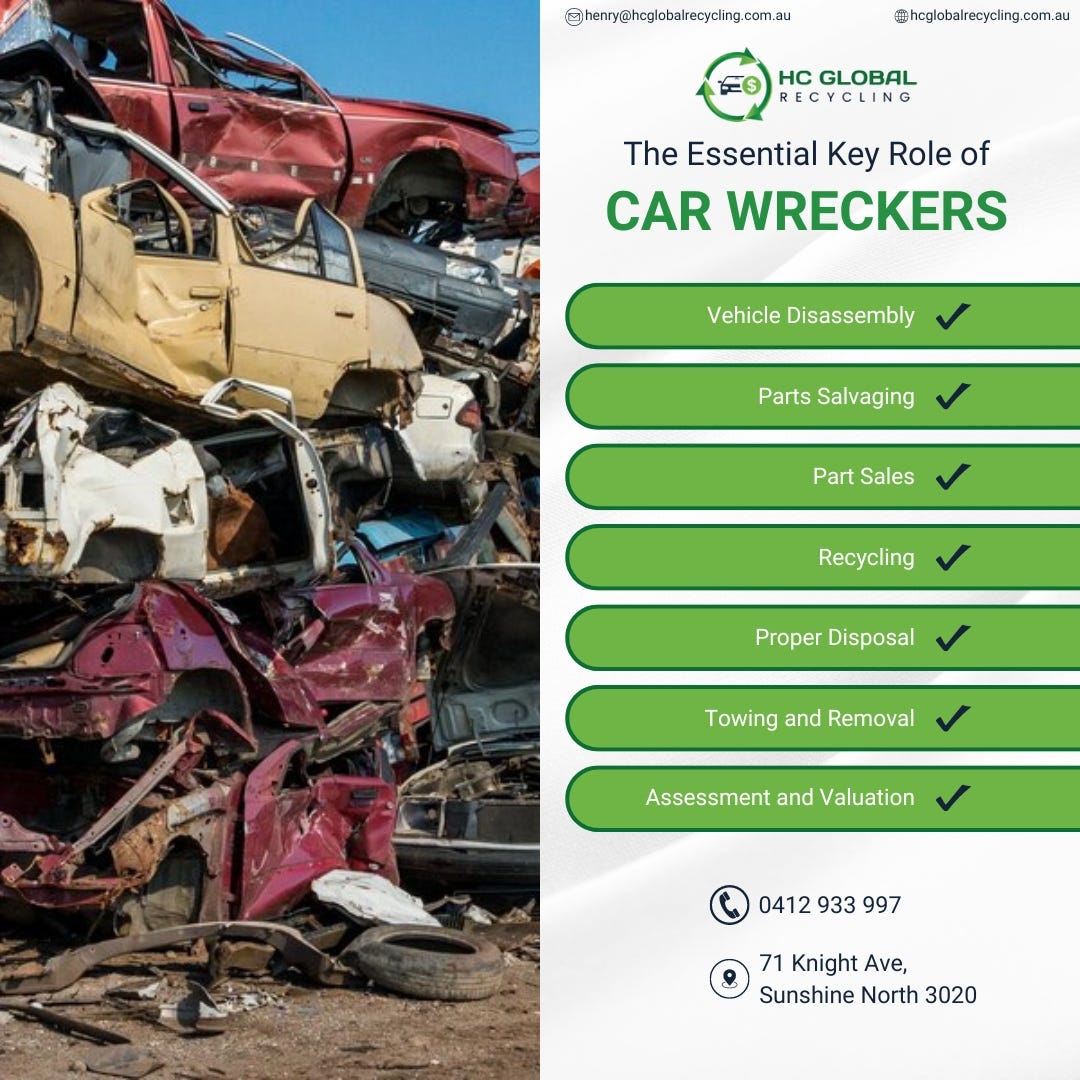 The Essential Key Role of Car Wreckers — HC Global - HC Global ...