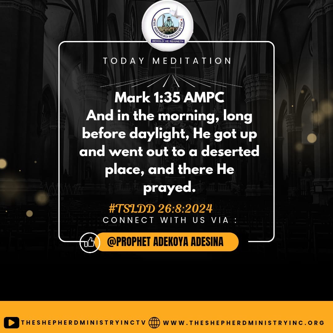 *THE SHEPHERD LIGHT DAILY DEVOTIONAL* 📖