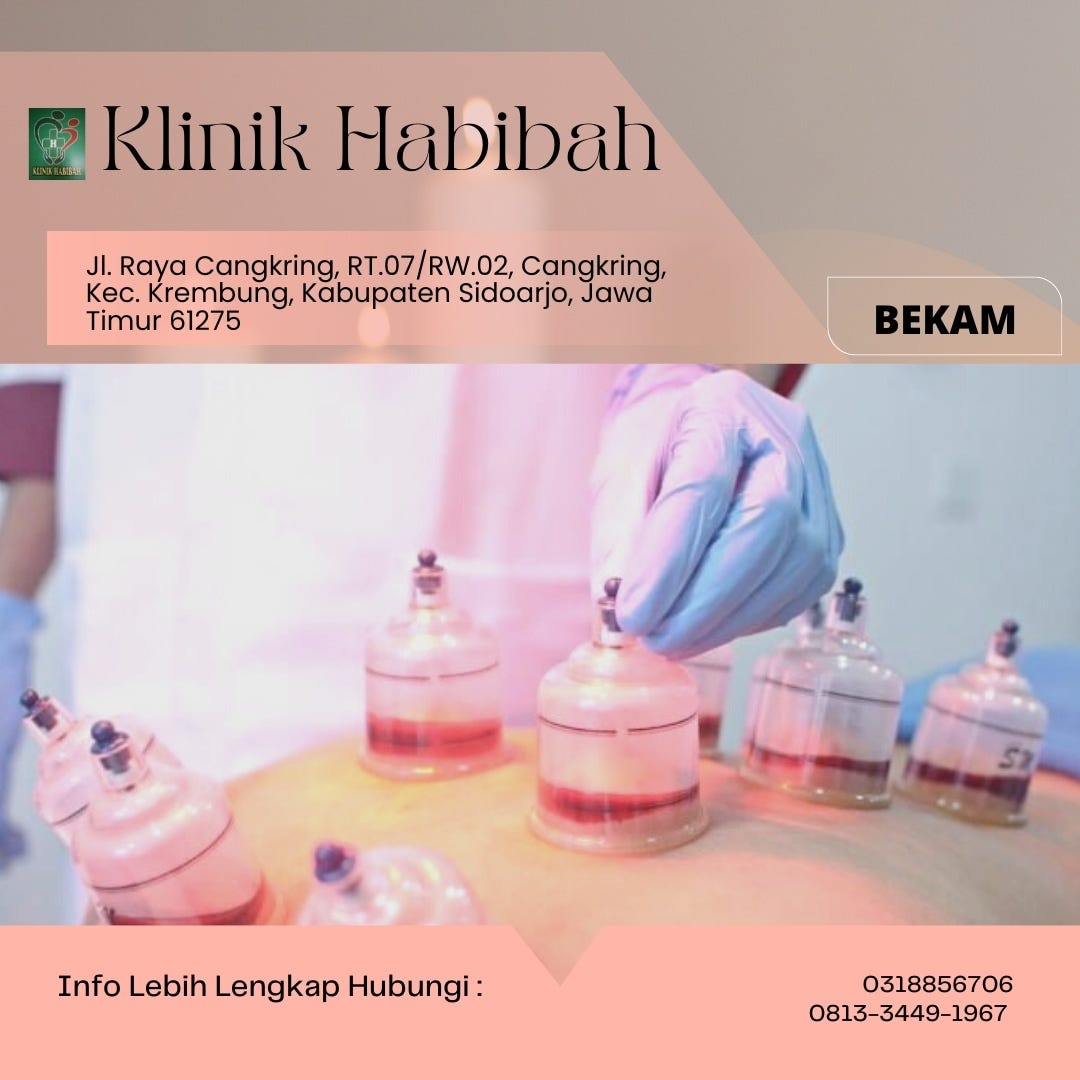 KENYAMANAN TERJAMIN , wa 0813-3449-1967, Bekam Darah Kotor Klinik ...