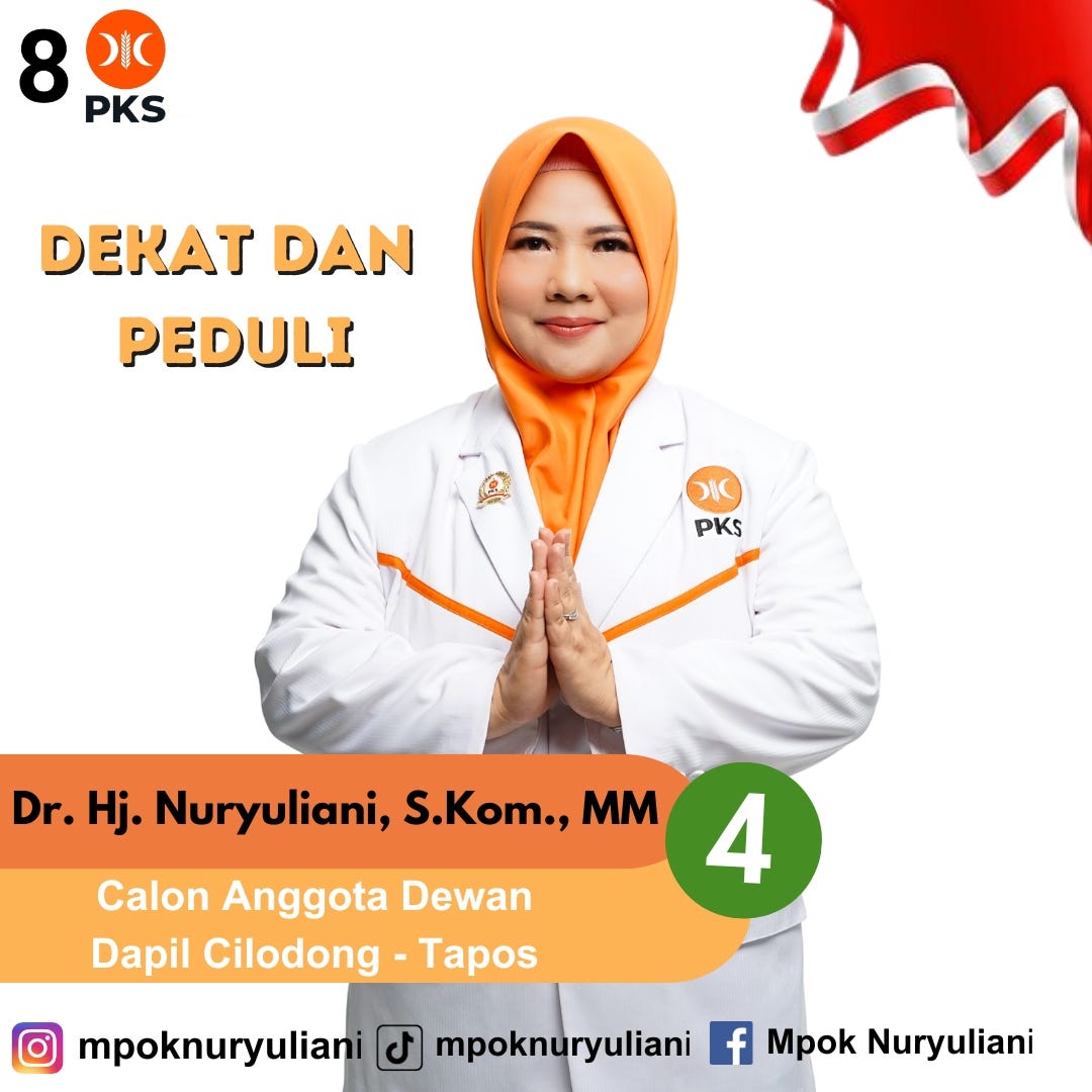 MERAKYAT, Dr Hj Nuryuliani Calon Anggota Dewan Cilodong Depok - Calon anggota dewan tapos - Medium