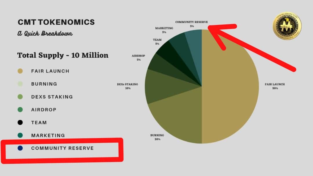 Community reserve (5%) Allocation. | by Coremillionairedao | Medium