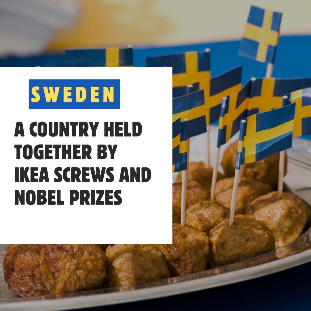 Sweden: A Country Held Together by IKEA Screws and Nobel Prizes | by ...