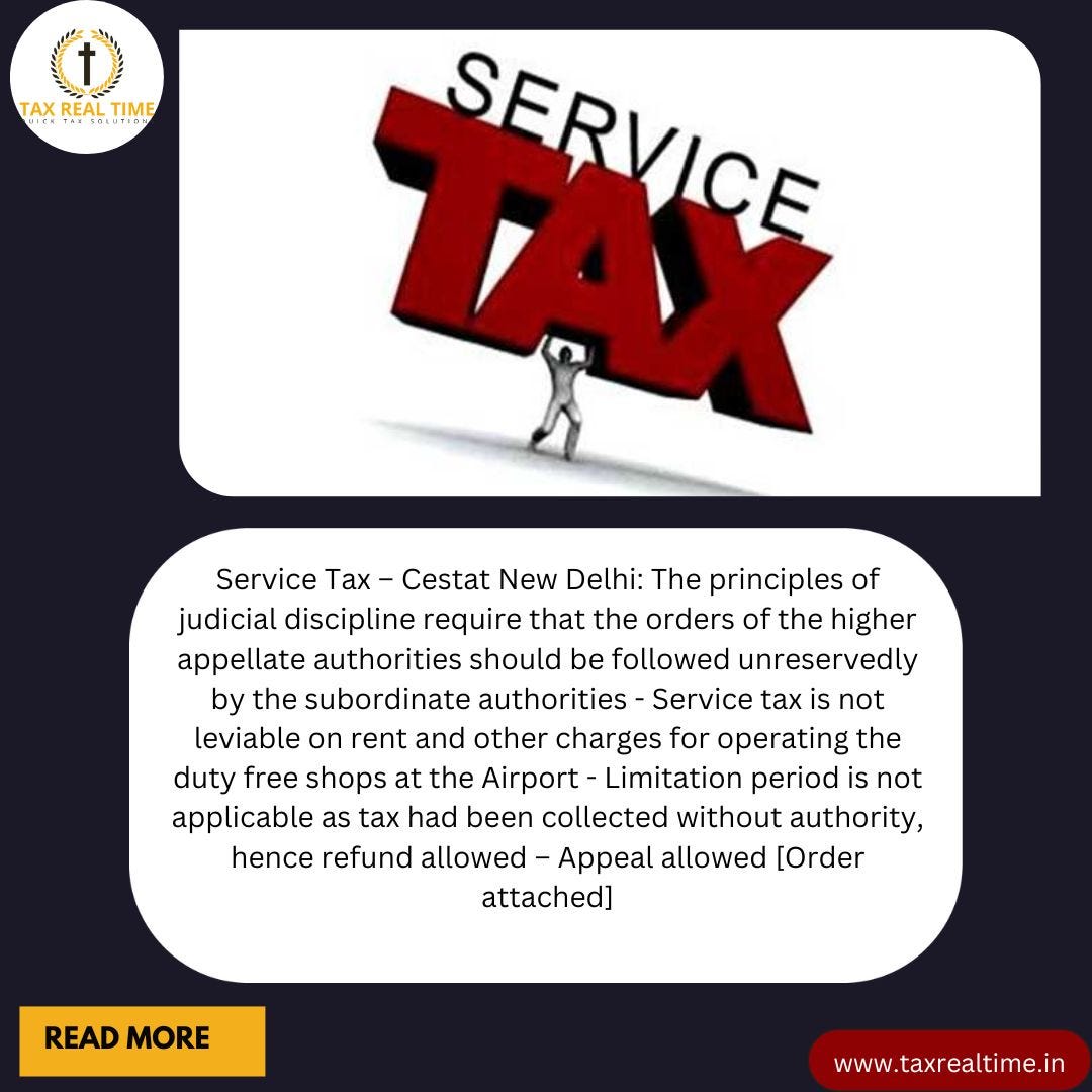 service tax updates - Taxrealtime - Medium