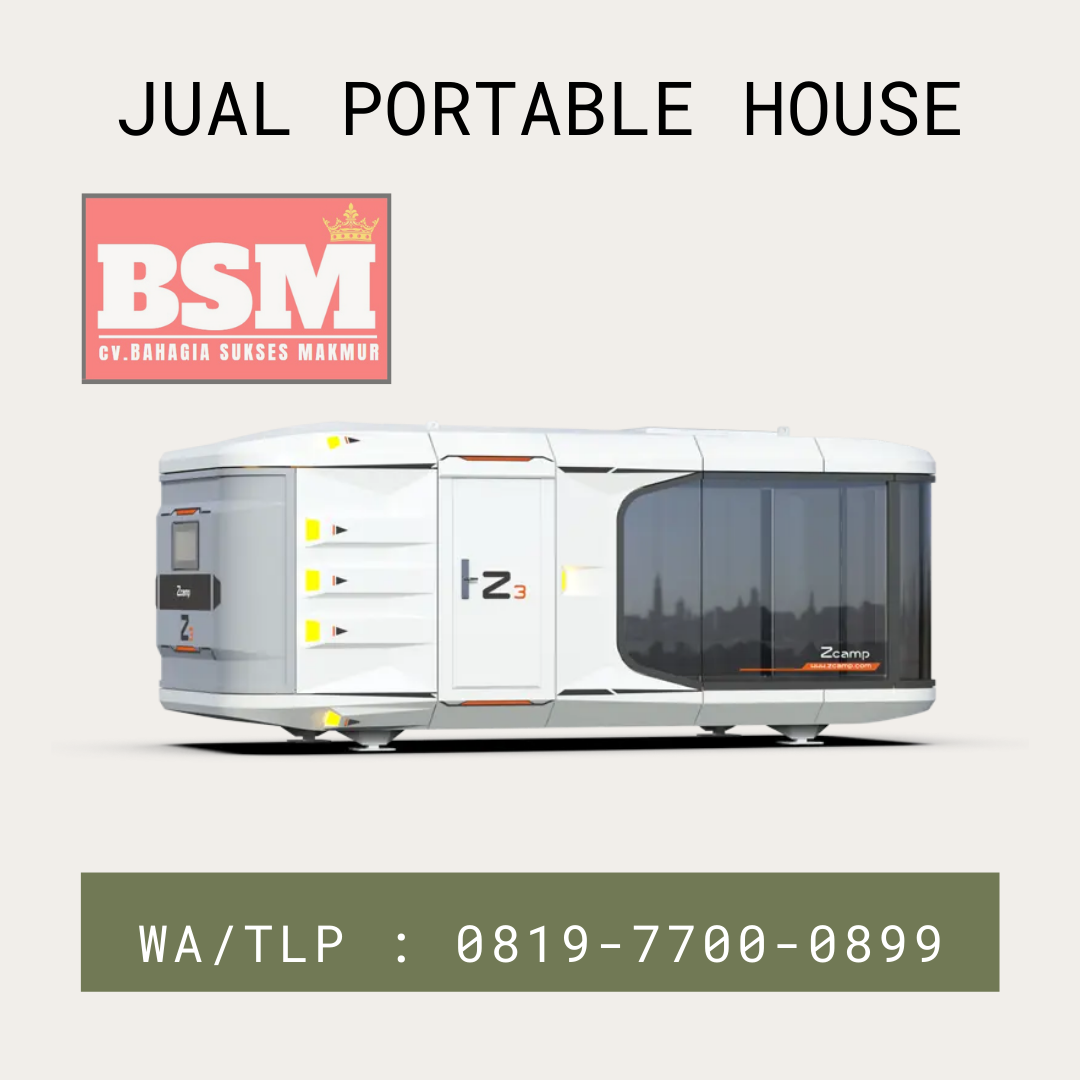 Jual Portable House Tahan Gempa. Portable House adalah Gambaran Rumah ...