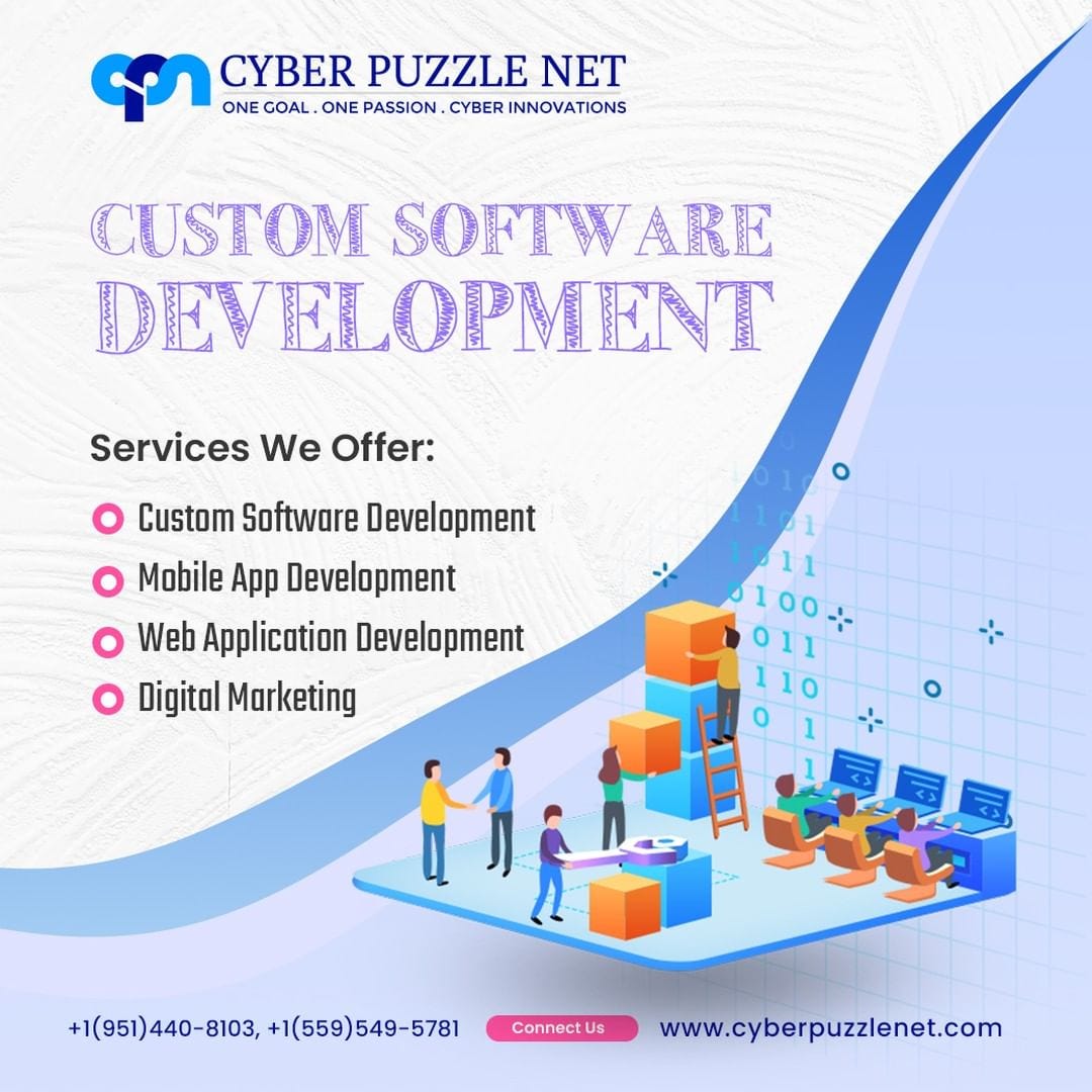 Unlocking Business Potential with Custom Software Development | by Cyber Puzzle Net | Aug, 2024 ...