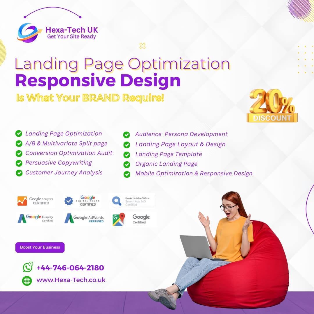 Landing Page Optimization Responsive Design | by Meera Tech | Jul, 2024 ...