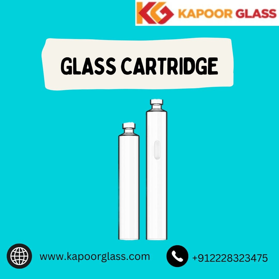 Glass Cartridge: Quality Solutions by Kapoor Glass - Kapoor Glass - Medium