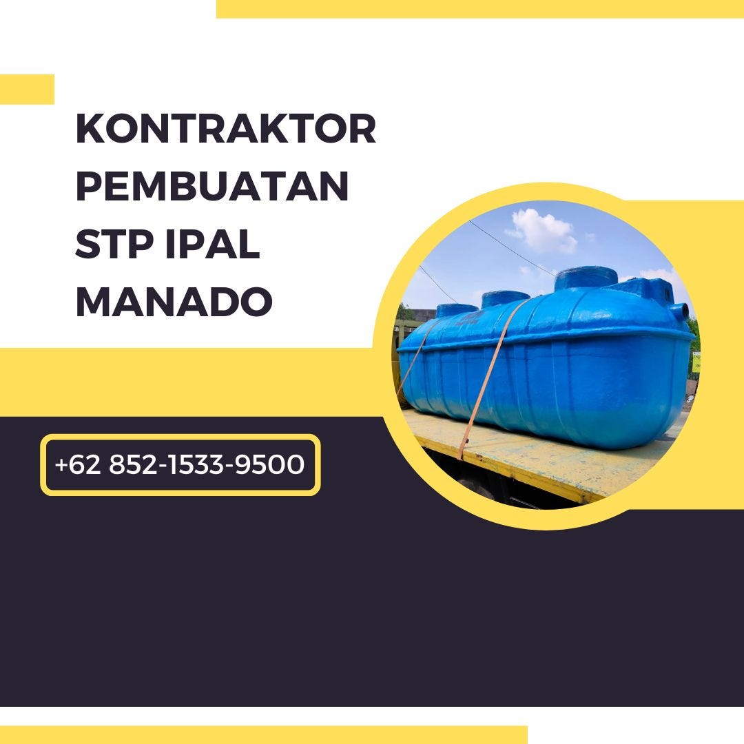 SUDAH ISO, CALL +62 852–1533–9500, Perusahaan Kontraktor STP IPAL ...
