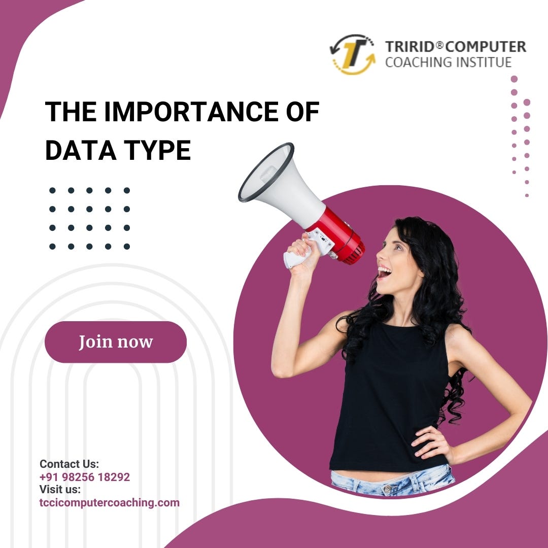 The importance of Data Type | by TCCI - Tririd Computer Coaching ...