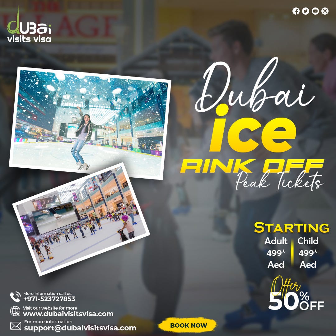 Glide into adventure at Dubai Ice RinkGlide into adventure at Dubai Ice ...