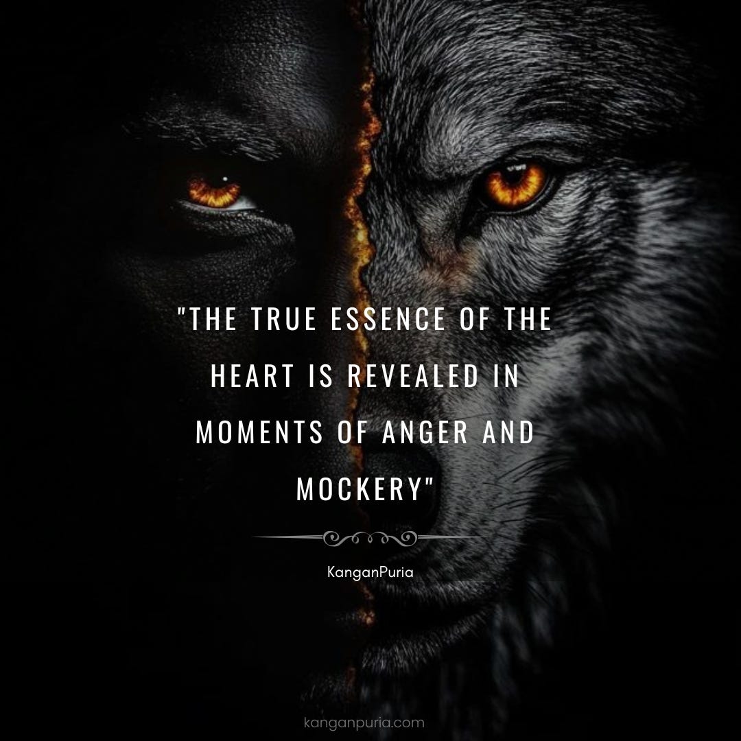 When the Mask Slips: The Hidden Truths Revealed in Anger and Mockery ...