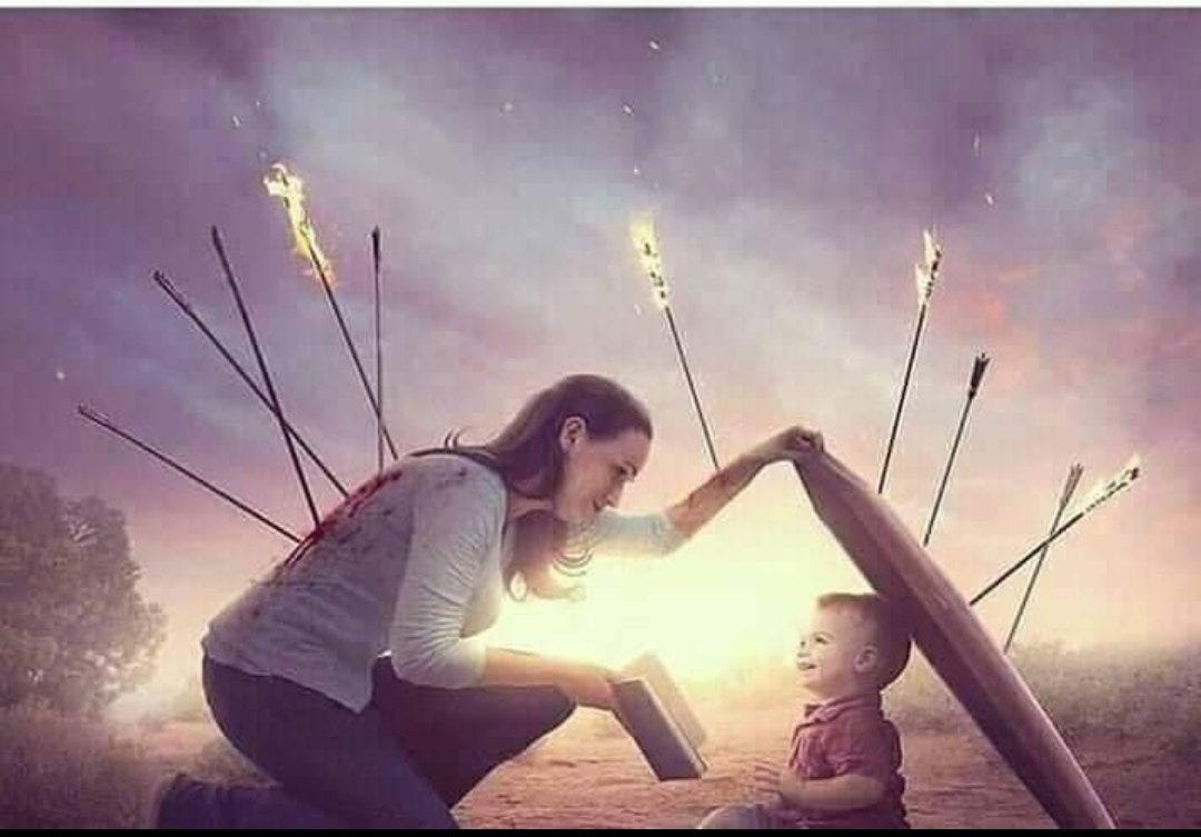 Every mother is a warrior. Only a mother can be a selfless soul… | by ...