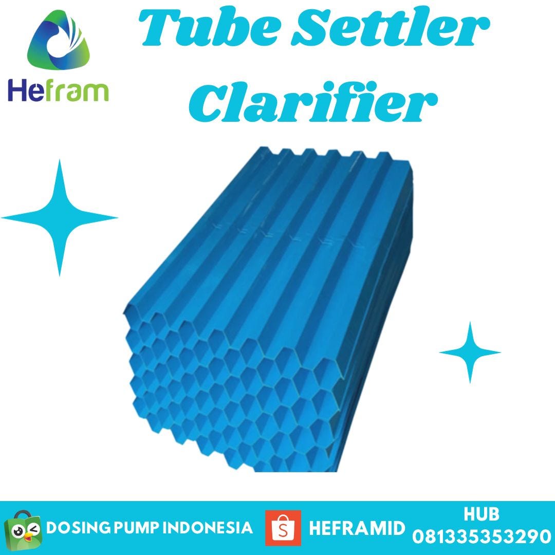 Serbu Tube Settler Clarifier PT Hefram Asasta Indonesia - Grosir Tube ...