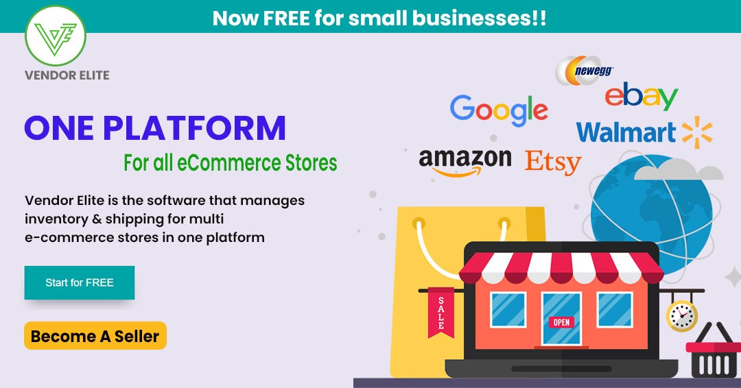 ONE PLATFORM FOR ALL E-COMMERCE MARKETPLACE STORES-VENDORELITE | by ...