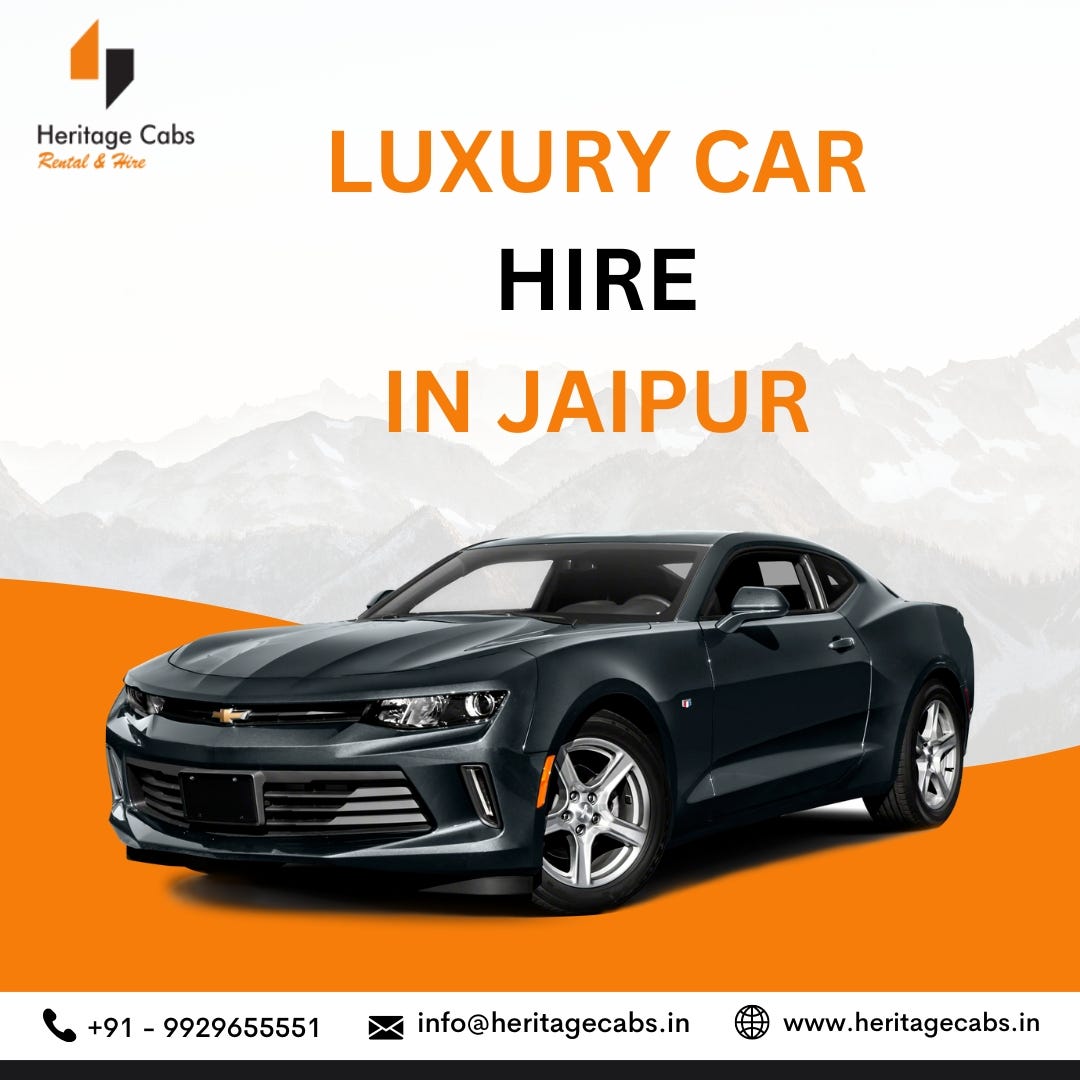 Luxury Car Hire Jaipur - Heritagecabs - Medium