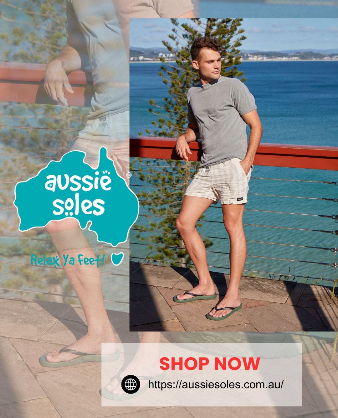 Step into Relaxation: Aussie Soles AU Arch Support Thongs for Beach ...