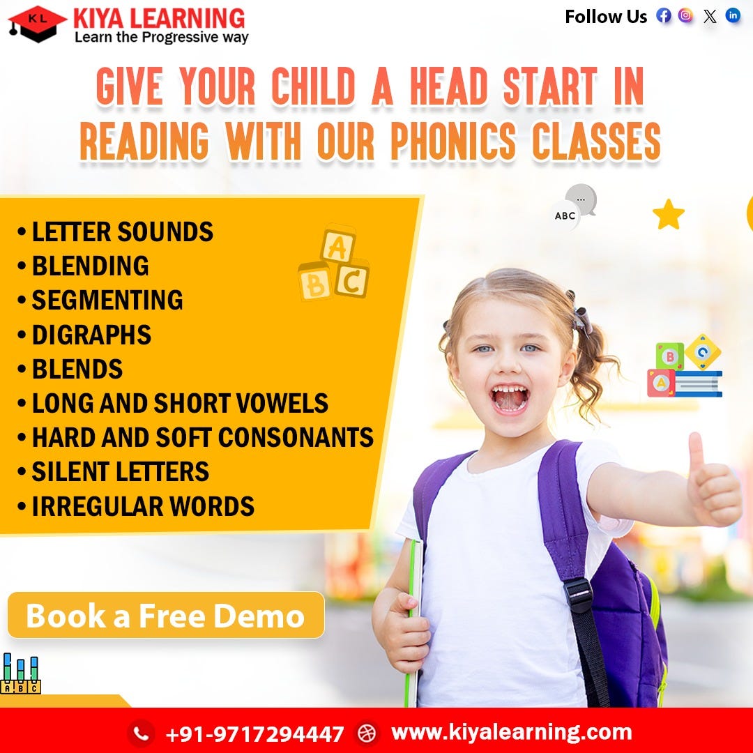 Phonics For Kids Classes in Forbes | Kiya Learning | by Hassan sheik ...