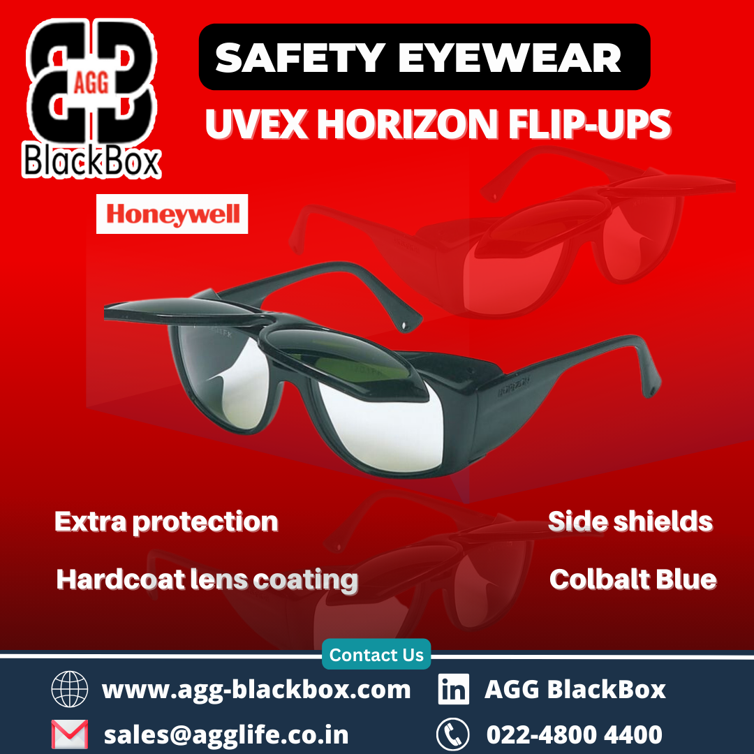 U-vex Horizon-SAFETY EYEWEAR - AGG BLACKBOX - Medium