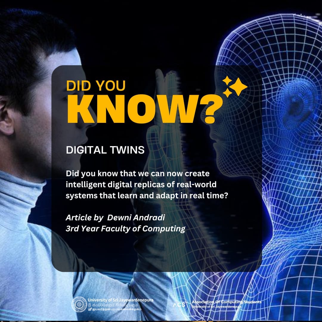 Digital Twins: Creating Virtual Versions of Real-World Things | by Association of Computing ...