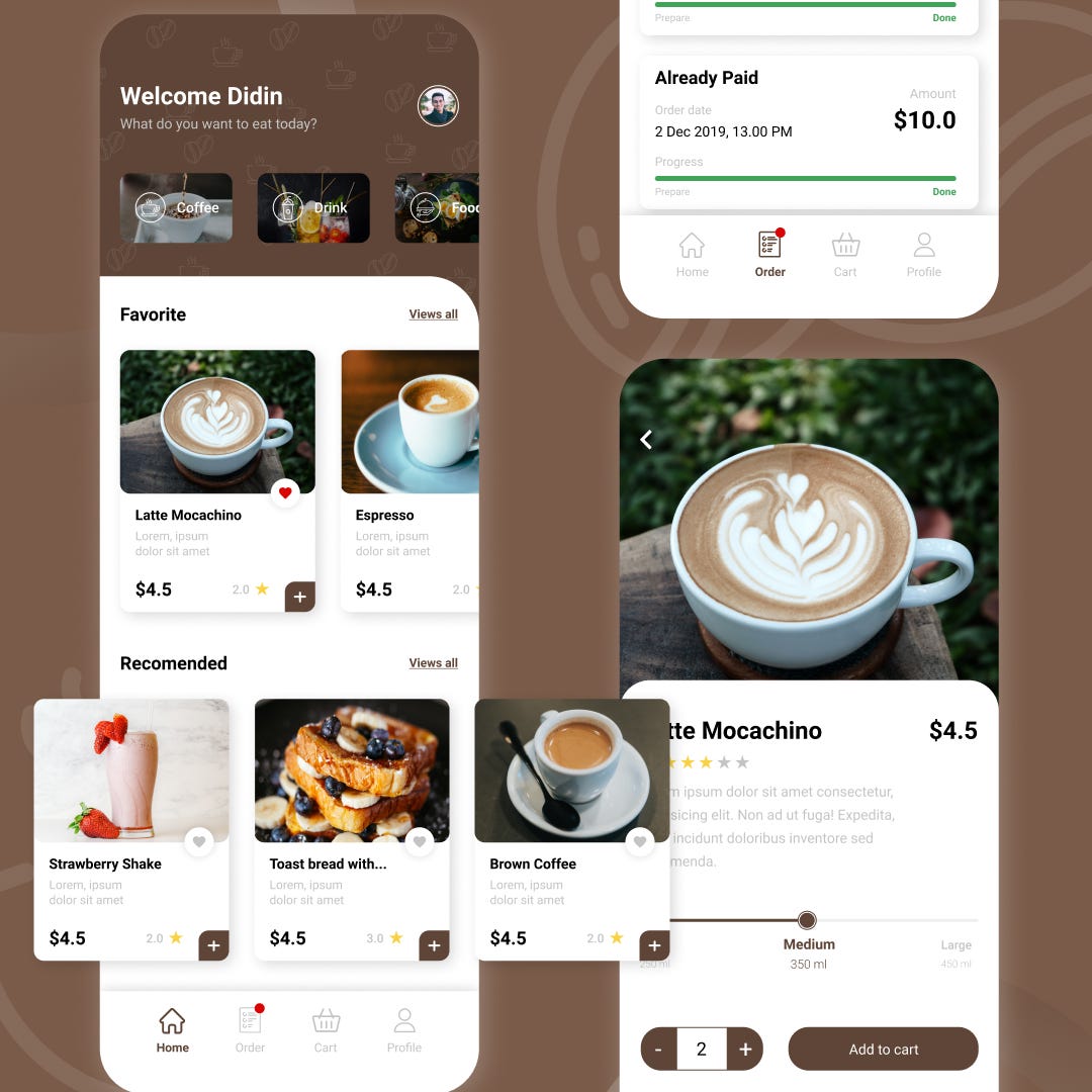Study Case tentang Coffee Cafe app | by Didin Afifuddin | Medium