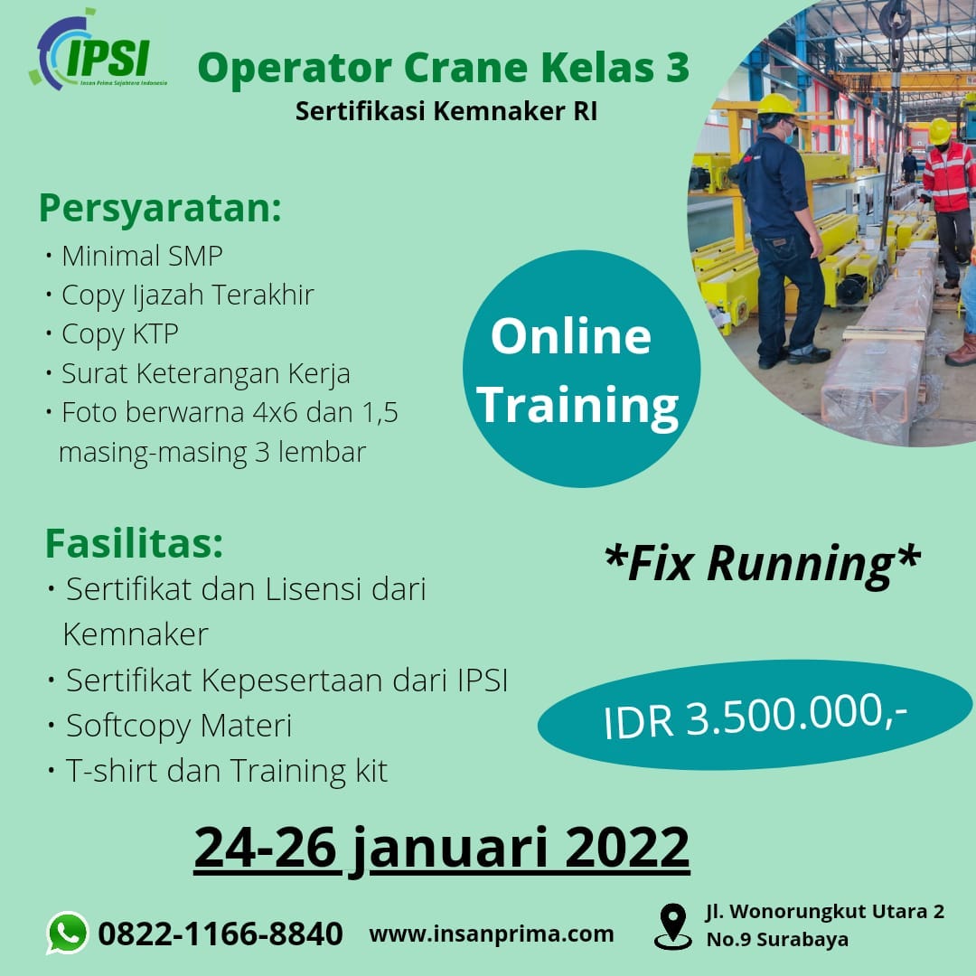 TERAMANAH, WA (0822-1166-8840), PUSAT PELATIHAN K3 KEMNAKER SURABAYA Klik https://wa.me ...